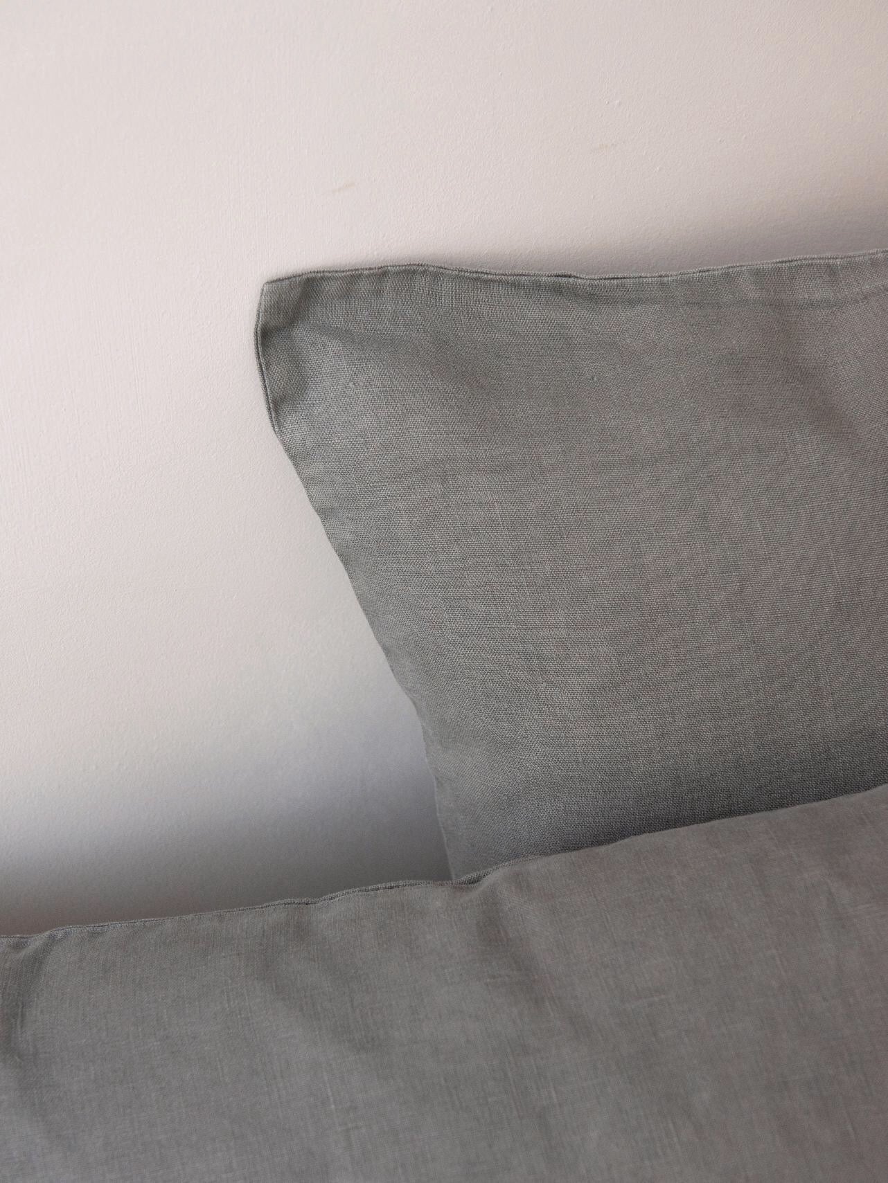 linen cushion cover - smoke - multiple sizes – Ezu Studio