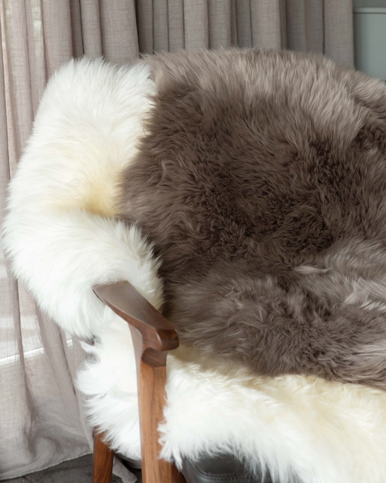 longhaired sheepskin - multiple colours – Ezu Studio